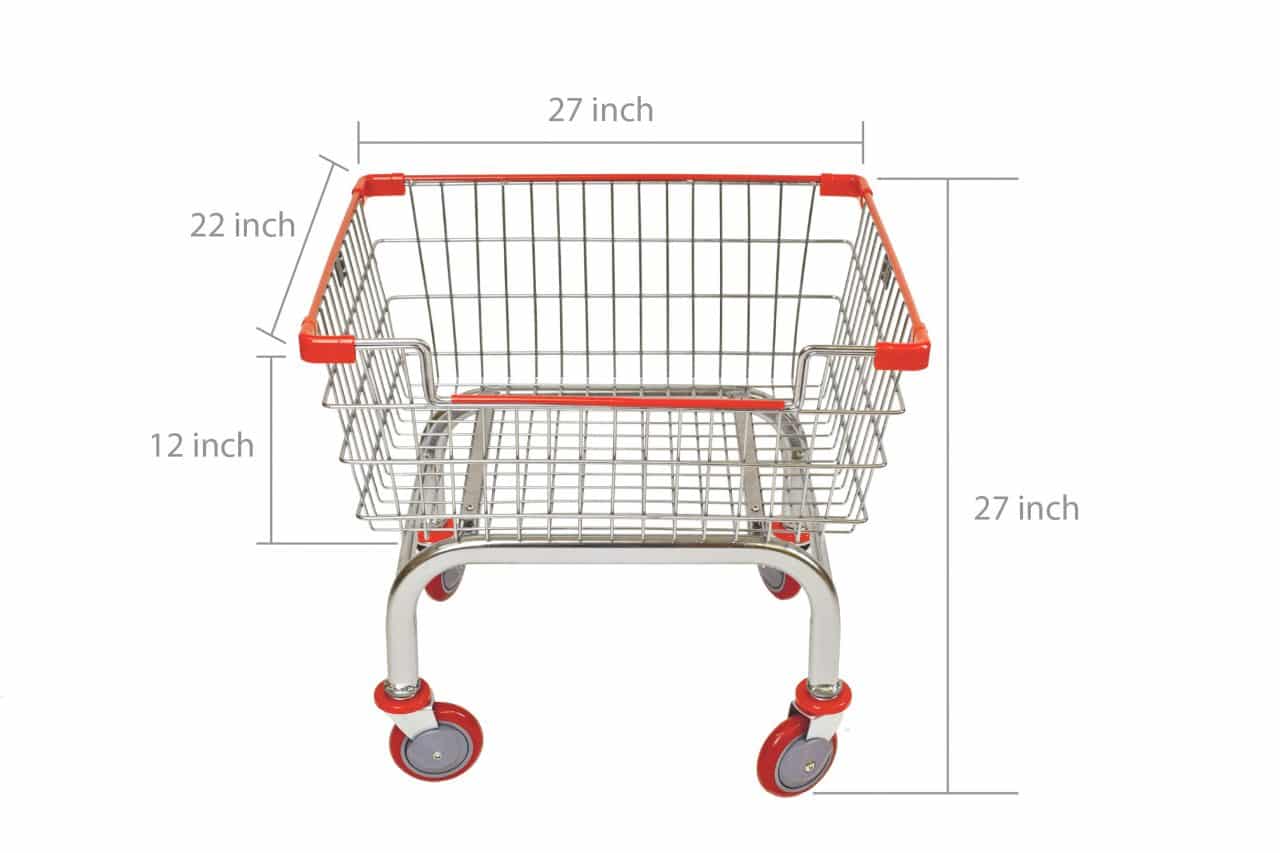 Compact Cart House Utility Cart with Pole Rack or U Handle – Chaminusa ...