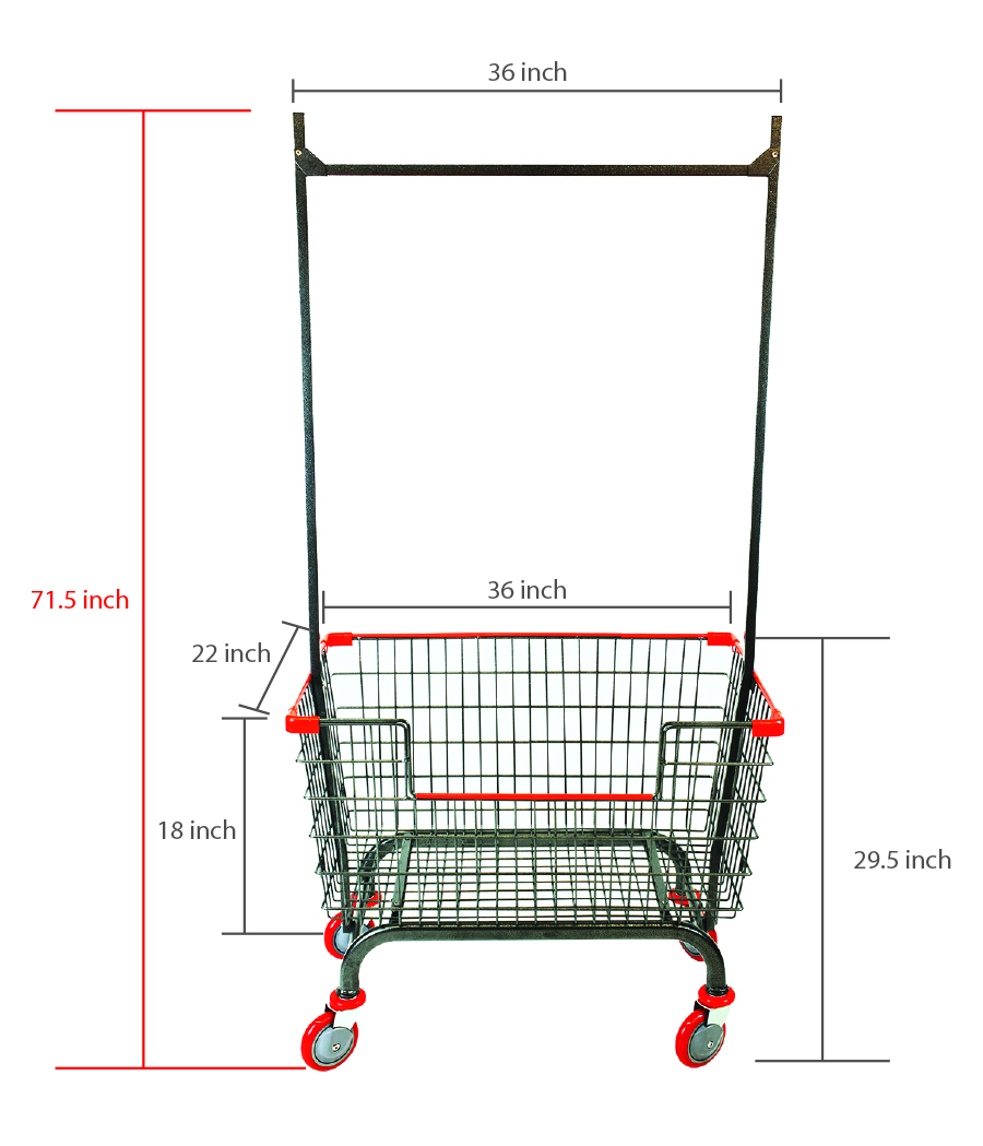 1.8 BUSHEL EZ ASSEMBLE LATCH ACTION HOUSE UTILITY CART – Chaminusa ...