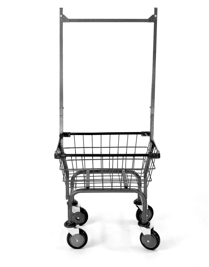 Compact Cart House Utility Cart with Pole Rack or U Handle – Chaminusa ...