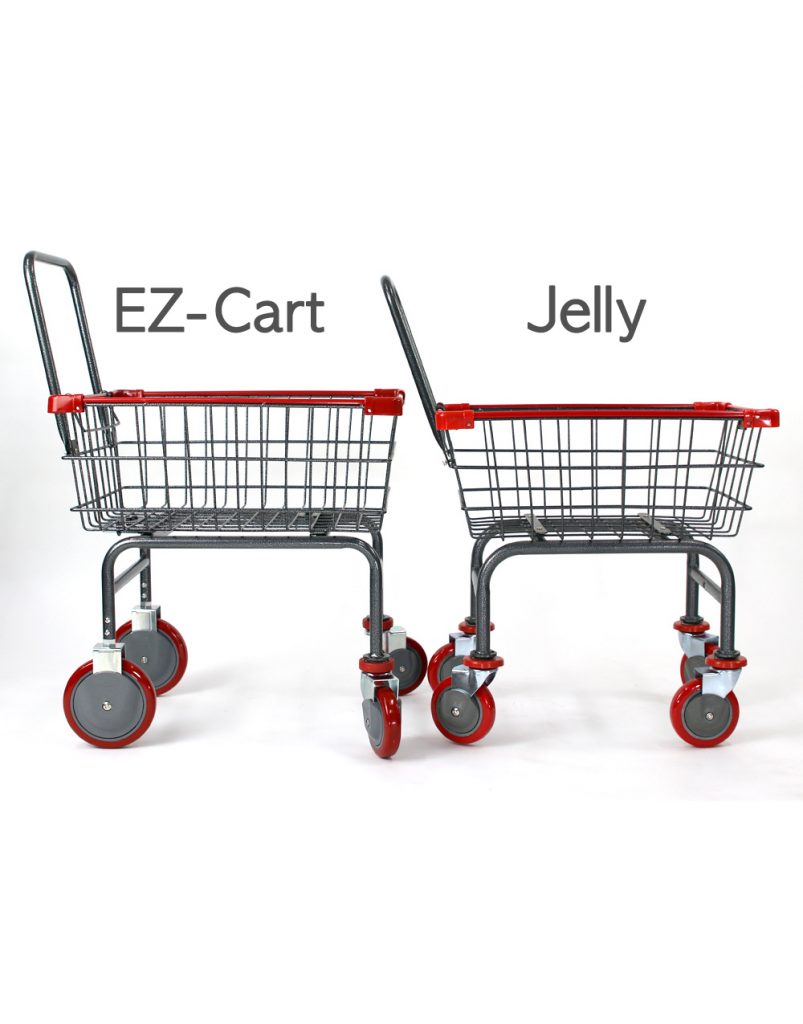 Compact Cart House Utility Cart with Pole Rack or U Handle – Chaminusa ...